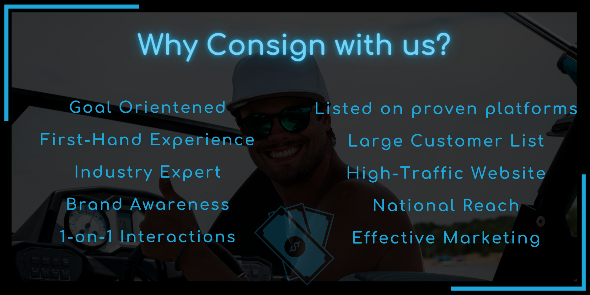 Consignment Services – Mountain Wave Boat Co